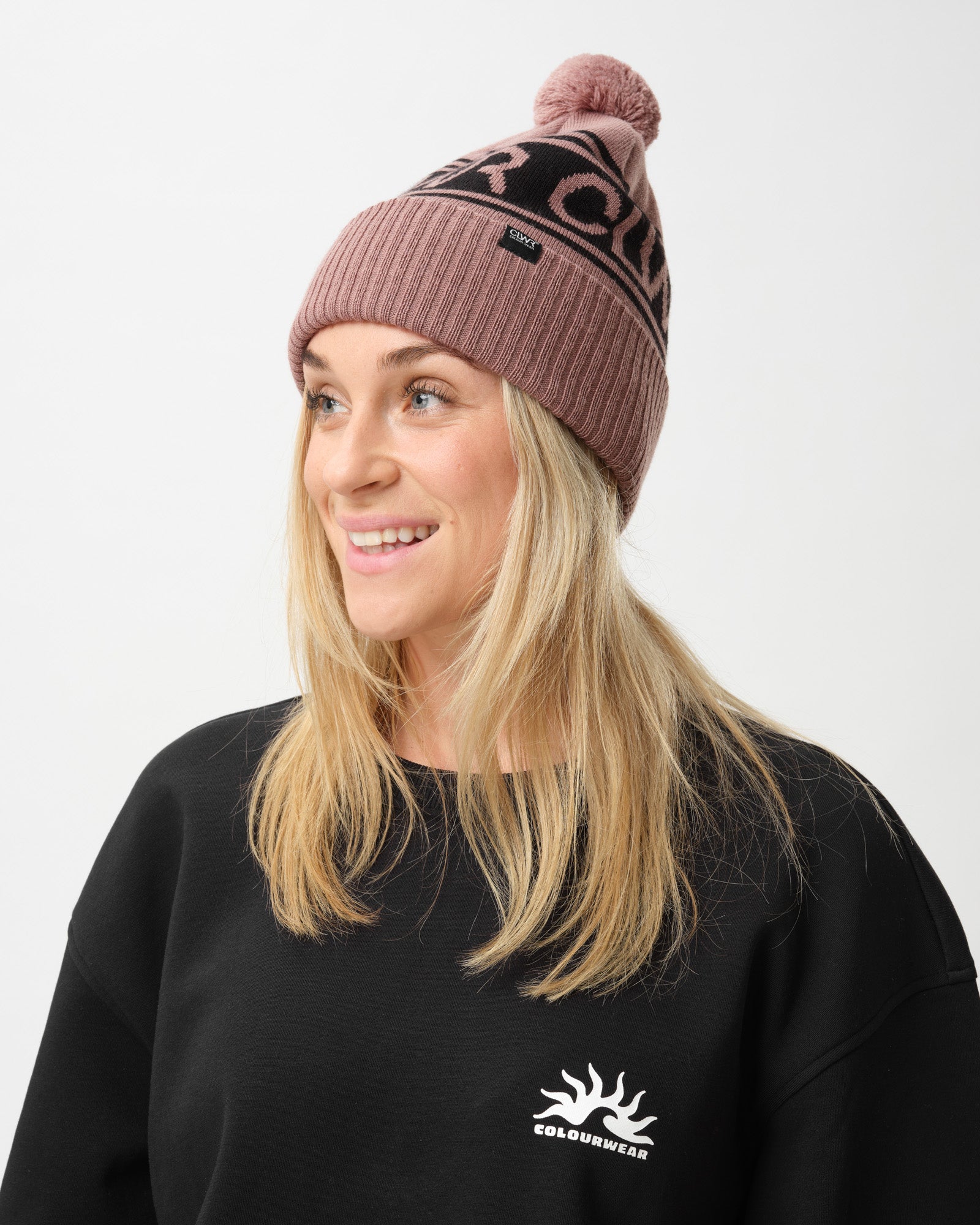 Strix Beanie – Taupe | Bold Winter Beanie for Ski & Snowboard ...