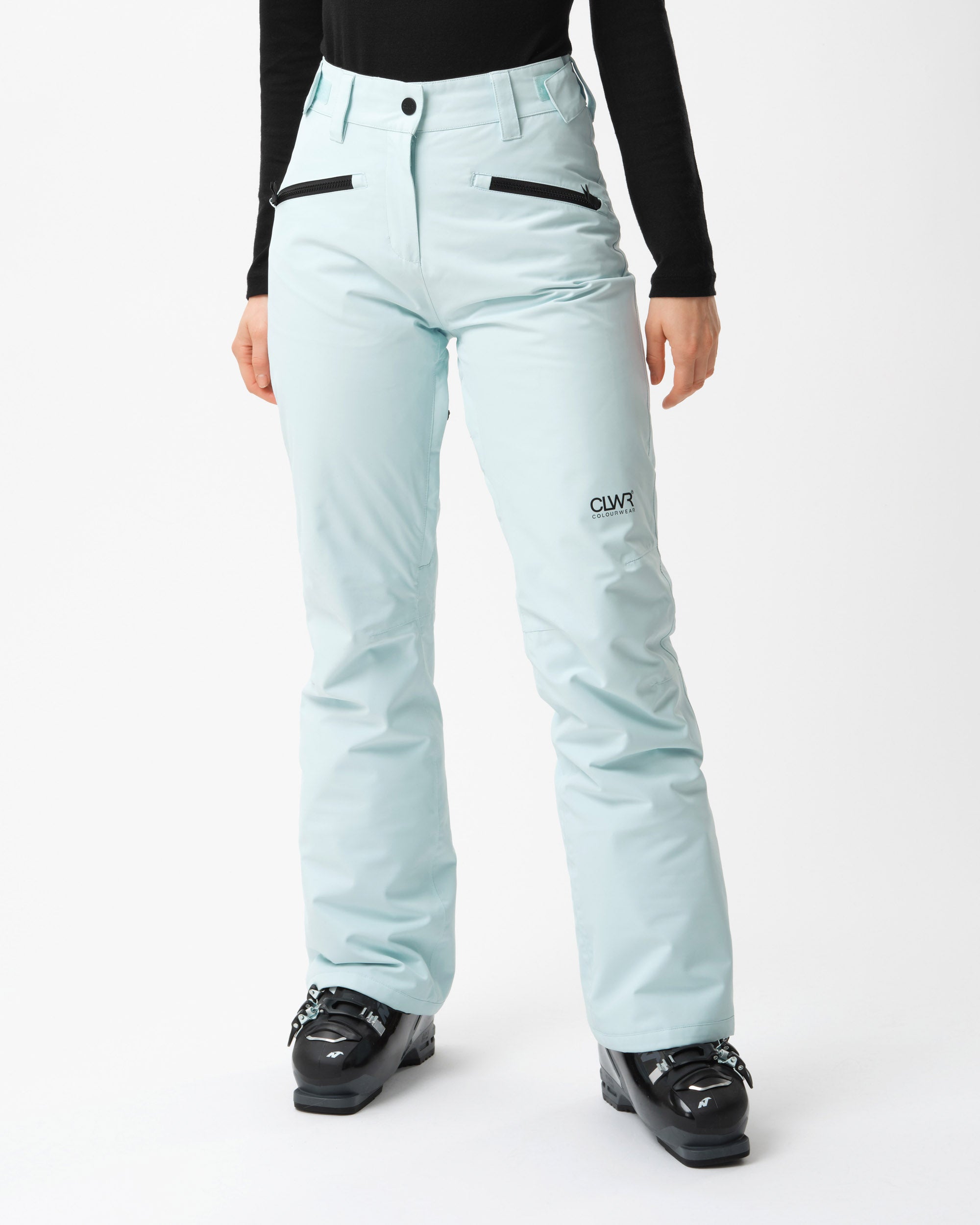 Cork Ski Pants Dam – Ljusblå | Vattentäta & Hållbara Snöbyxor – Colourwear