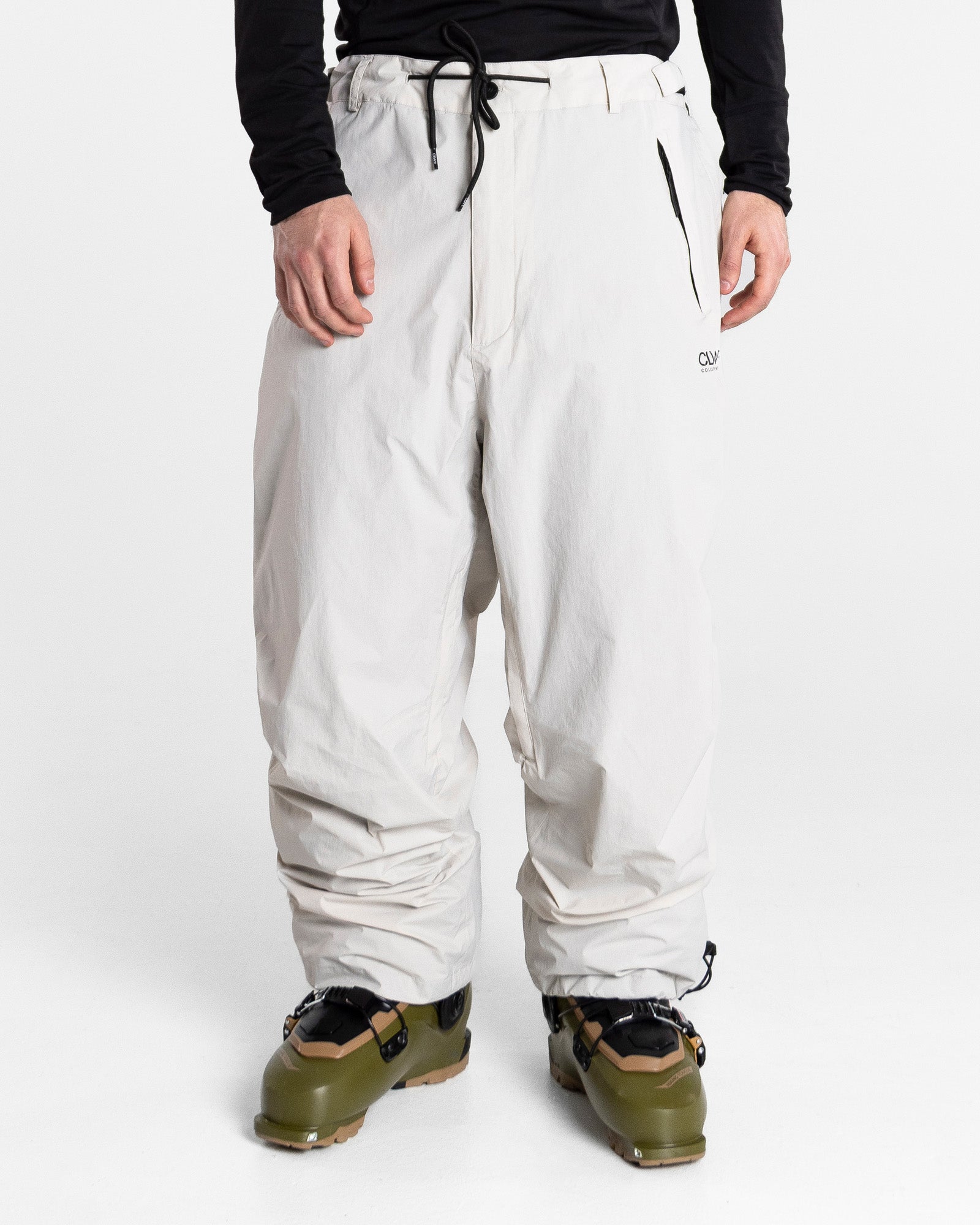 Box Pants – Off White | Waterproof Snowboard Pants with Street Style ...